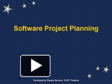 PPT – Software Project Planning PowerPoint presentation | free to view ...