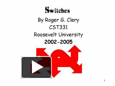 PPT – Switches PowerPoint presentation | free to view - id: c89a6-ZDc1Z