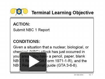 Correctly complete NBC 1 Reports with all headin presentation | free to ...