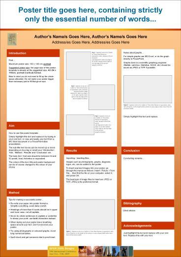 Bibliography presentation | free to view