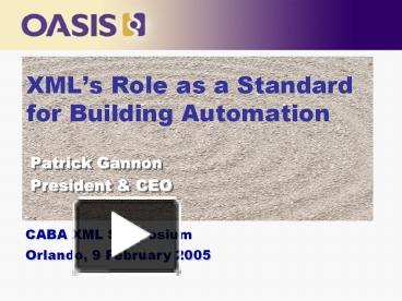 XML presentation | free to download