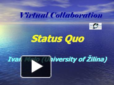 Status Quo presentation | free to download