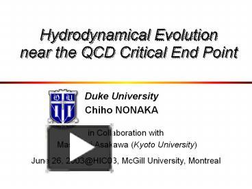 Duke University presentation | free to download