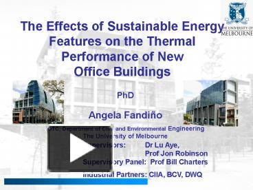 PPT – PhD PowerPoint presentation | free to view - id: d0526-ZDc1Z