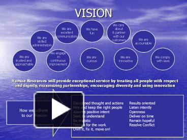 PPT – VISION PowerPoint presentation | free to view - id: d23a9-ZDc1Z