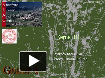 PPT – Kernel III PowerPoint presentation | free to view - id: d243-NTAxY
