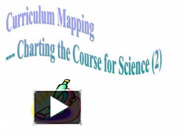 PPT – Curriculum Mapping PowerPoint presentation | free to view - id ...