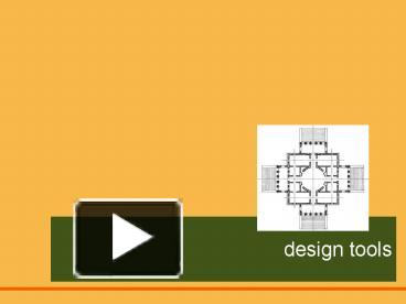 design tools presentation | free to download