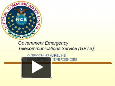 PPT – at one of many points, can block a call! AT&T. MCI. SPRINT ...
