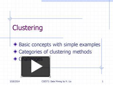 PPT – Clustering PowerPoint presentation | free to download - id: d38f5 ...