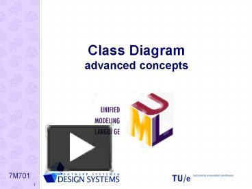 PPT – Class Diagram advanced concepts PowerPoint presentation | free to ...