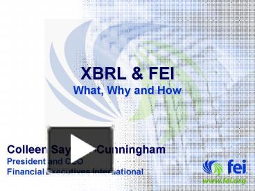 XBRL presentation | free to download