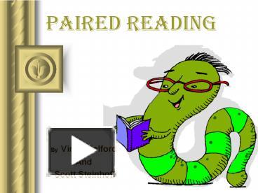 Paired Reading presentation | free to view