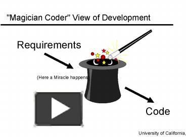 PPT – "Magician Coder" View of Development PowerPoint presentation ...