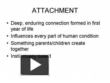 ATTACHMENT presentation | free to view