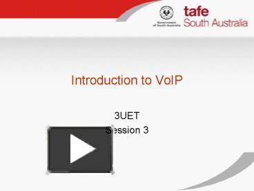 PPT – Introduction to VoIP PowerPoint presentation | free to view - id ...