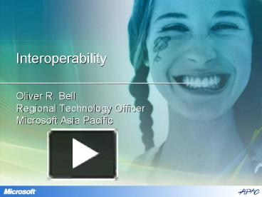 Interoperability presentation | free to view