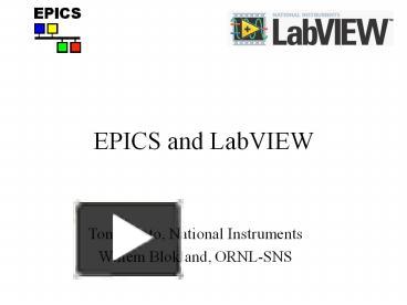 PPT – EPICS and LabVIEW PowerPoint presentation | free to download - id ...
