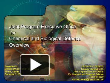 PPT – STEPHEN V. REEVES Brigadier General, USA PowerPoint presentation ...