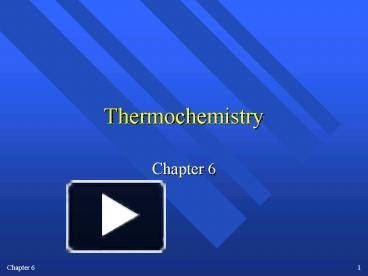 PPT – Thermochemistry PowerPoint presentation | free to view - id ...