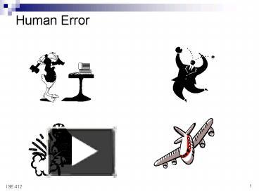 Human Error presentation | free to download