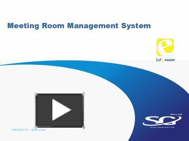 Meeting Room Management System presentation | free to view