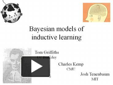 PPT – Bayesian models of inductive learning PowerPoint presentation ...