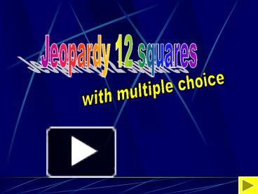 PPT – 20 Square Template PowerPoint presentation | free to view - id ...