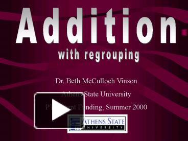 Addition presentation | free to view