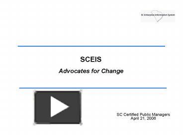 PPT – SCEIS PowerPoint presentation | free to view - id: e0938-NzVkZ