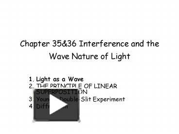 PPT – Chapter 35 PowerPoint presentation | free to download - id: e1563 ...