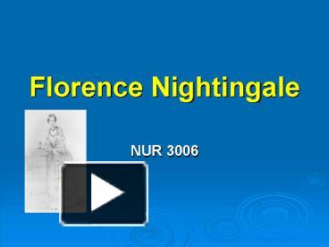 PPT – Florence Nightingale PowerPoint presentation | free to view - id ...