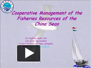 Cooperative Management of the presentation | free to view