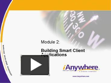 PPT – Building Smart Client Applications PowerPoint presentation | free ...