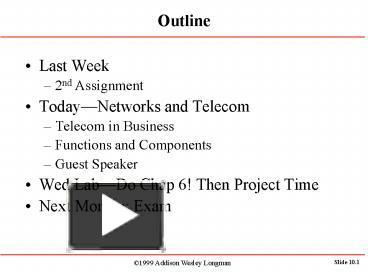 PPT – Outline PowerPoint presentation | free to view - id: e3eea-ZDc1Z