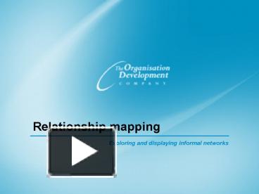 Relationship mapping presentation | free to view