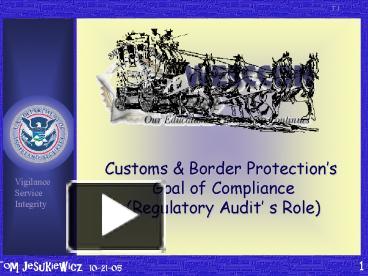 Customs presentation | free to view