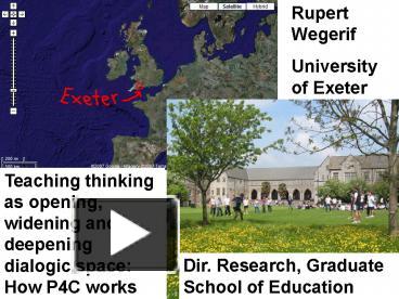 PPT – Dialogic Education and Technology PowerPoint presentation | free ...