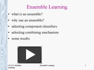 PPT – what is an ensemble PowerPoint presentation | free to download ...