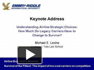 Keynote Address presentation | free to view