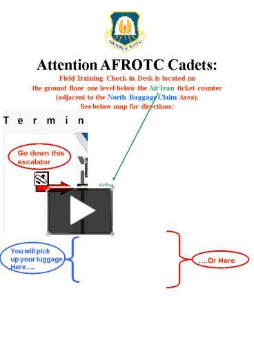 PPT – Attention AFROTC Cadets: PowerPoint presentation | free to view ...