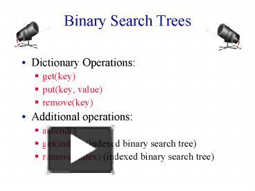 PPT – Binary Search Trees PowerPoint presentation | free to download ...