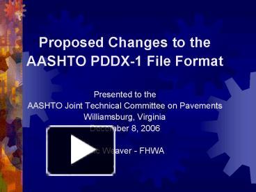 PPT – Proposed Changes to the PowerPoint presentation | free to view ...