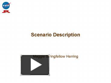 Scenario Description presentation | free to download