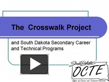 The Crosswalk Project presentation | free to view