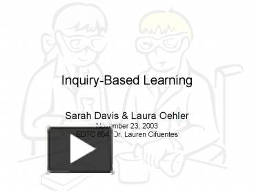 Inquiry-Based Learning presentation | free to view