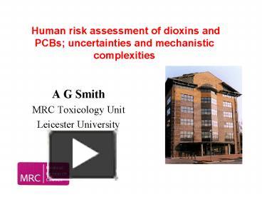 PPT – A G Smith PowerPoint presentation | free to view - id: ec88a-YWI5M