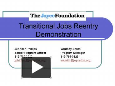 PPT – Jennifer PhillipsWhitney Smith PowerPoint presentation | free to ...
