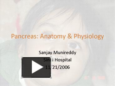 PPT – Pancreas: Anatomy PowerPoint presentation | free to view - id ...