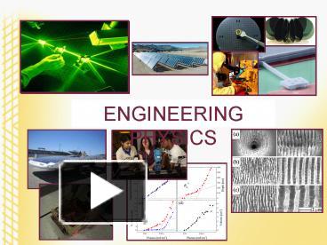 ENGINEERING PHYSICS presentation | free to view